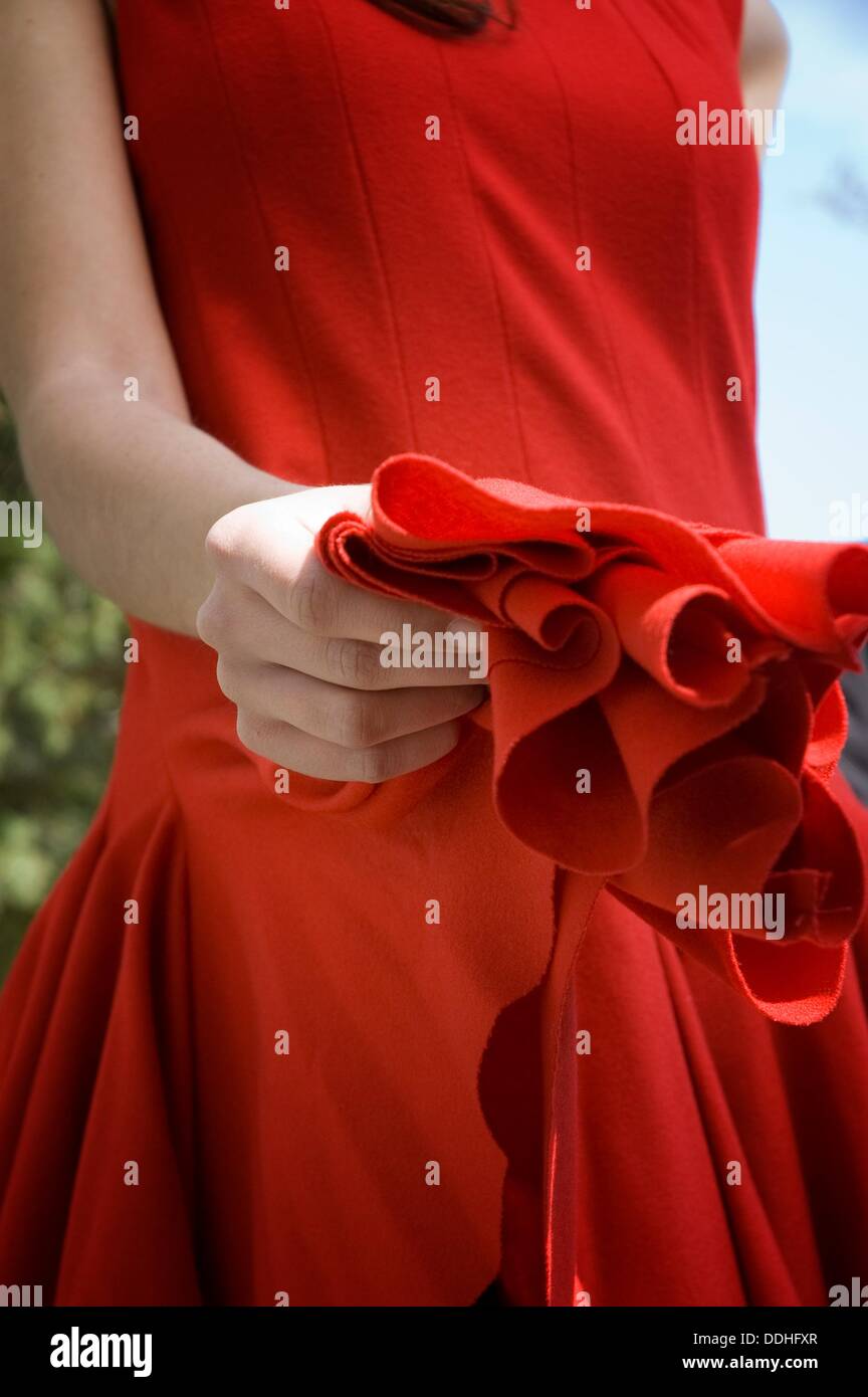 Ruffles dress hi-res stock photography and images - Alamy