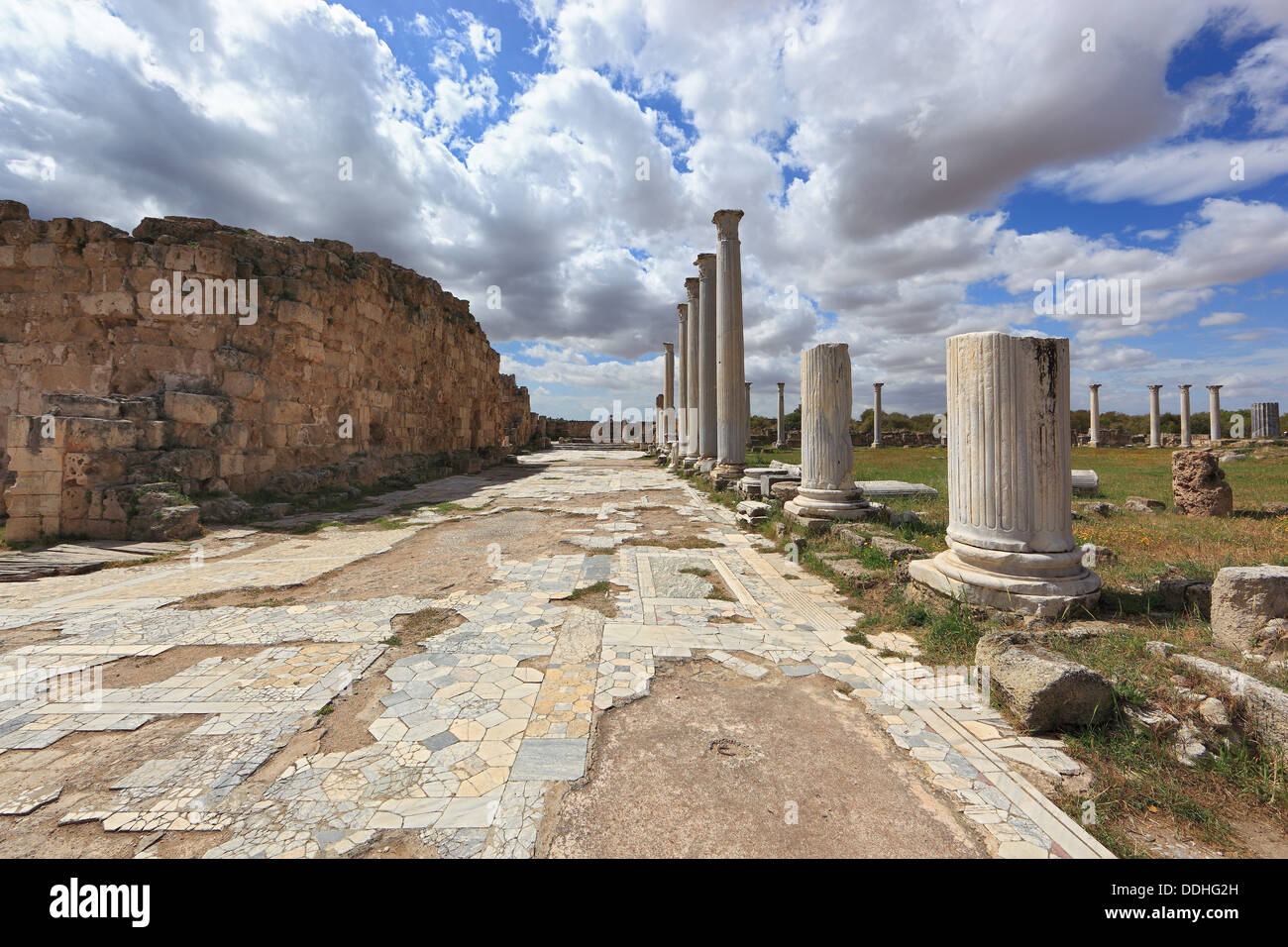 Ancient city of Salamis, Cyprus Stock Photo - Alamy