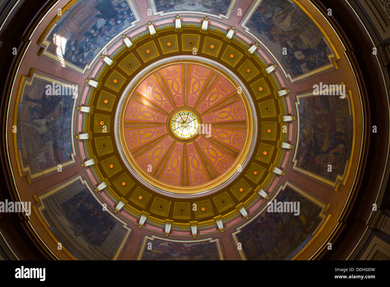 Interior of the Alabama state capitol building Montgomery, AL, USA ...