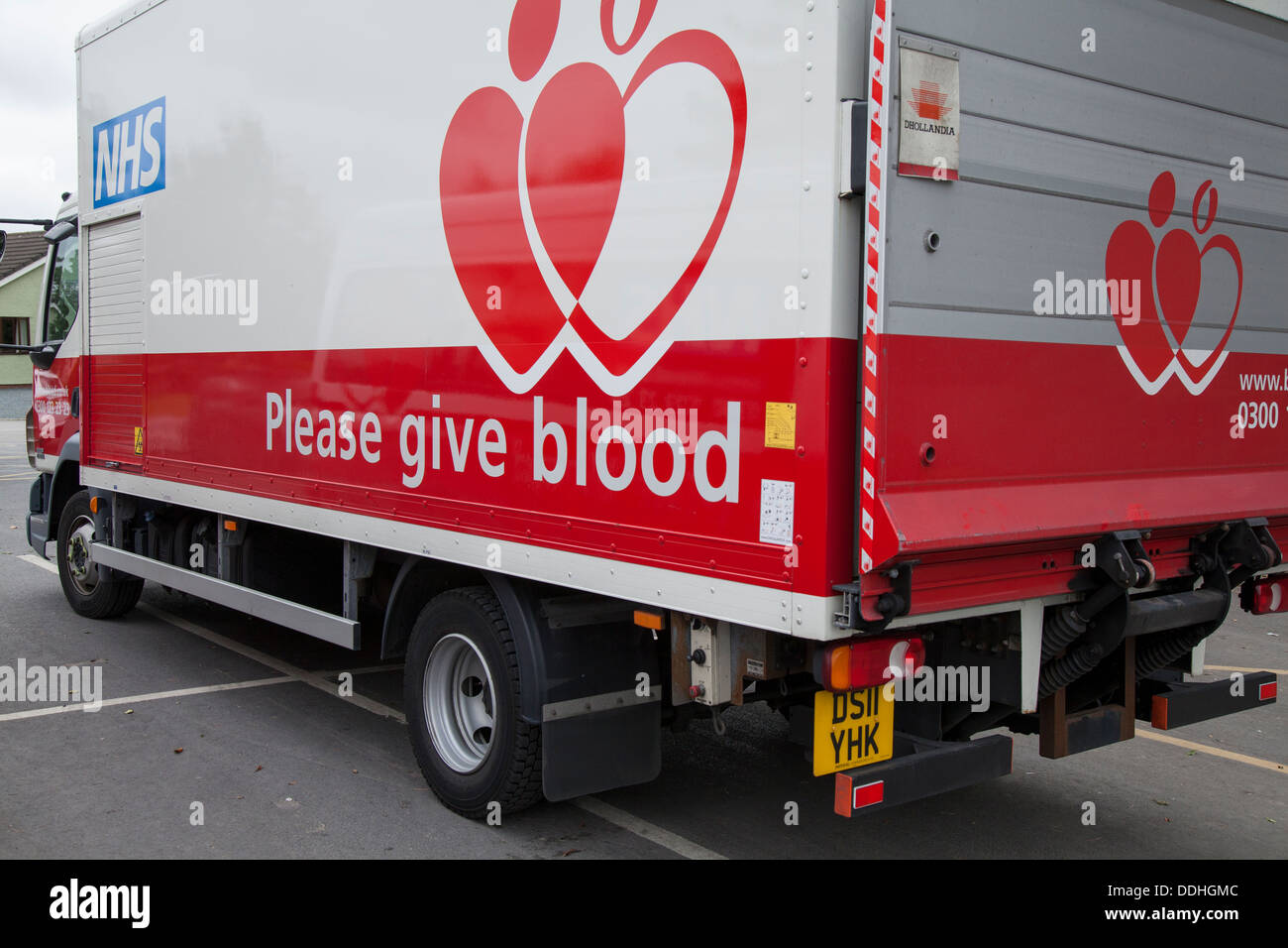 Please give Blood NHS Blood donor vehicles & session at Ribby Hall ...