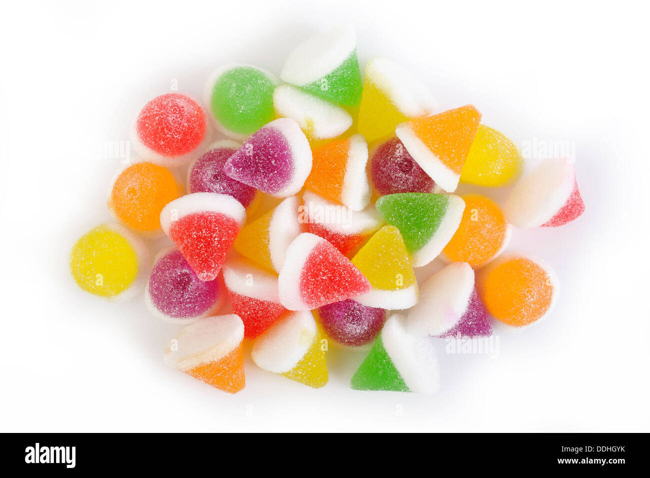 jelly on white background Stock Photo - Alamy