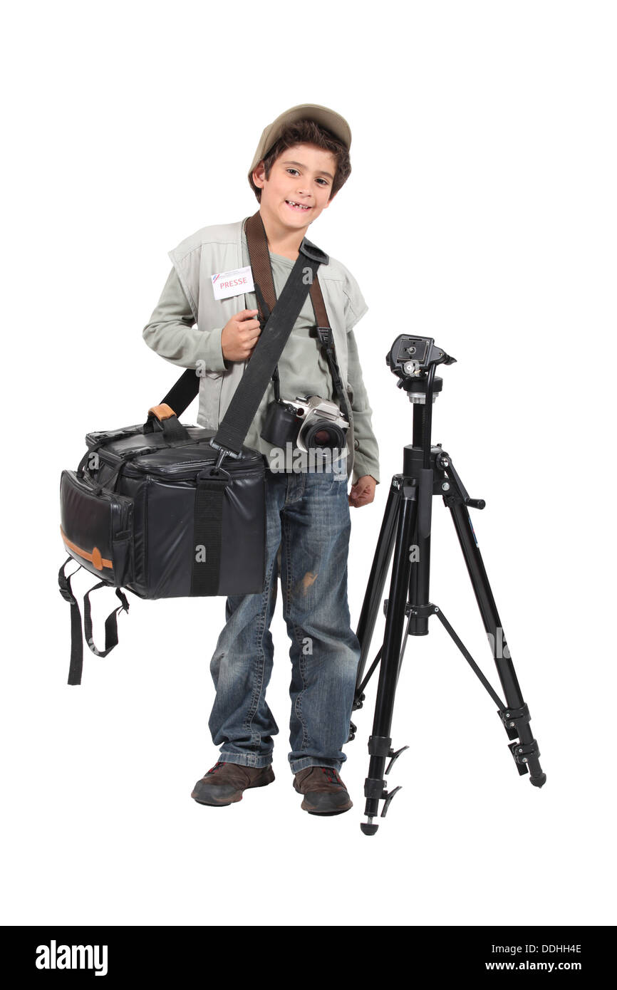 Paparazzi cap man bag hi-res stock photography and images - Alamy