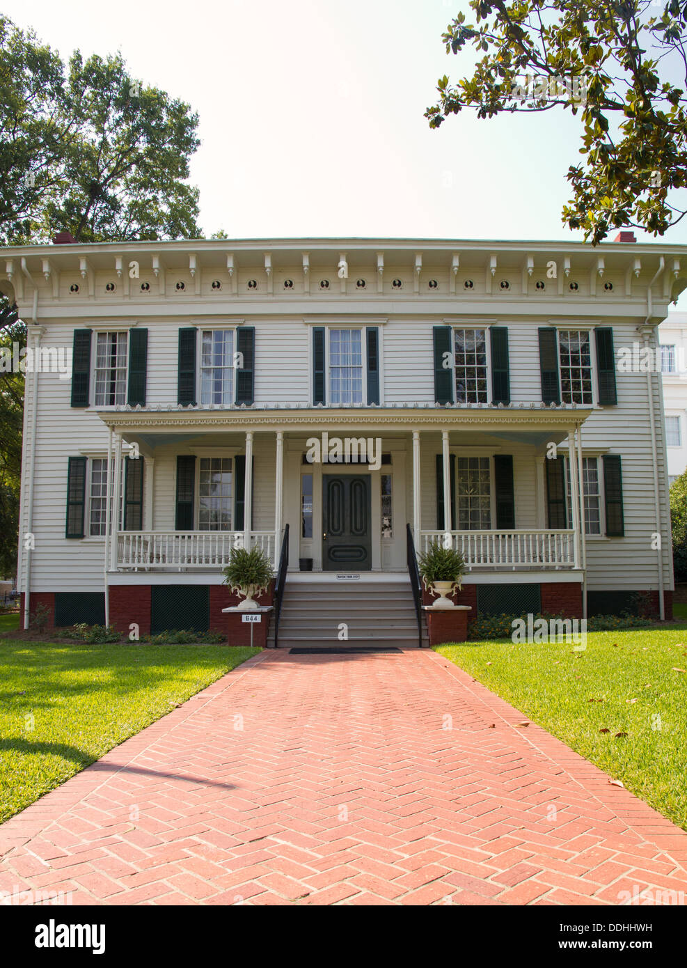 The first White House of the Confederacy, Montgomery, AL, USA Stock ...