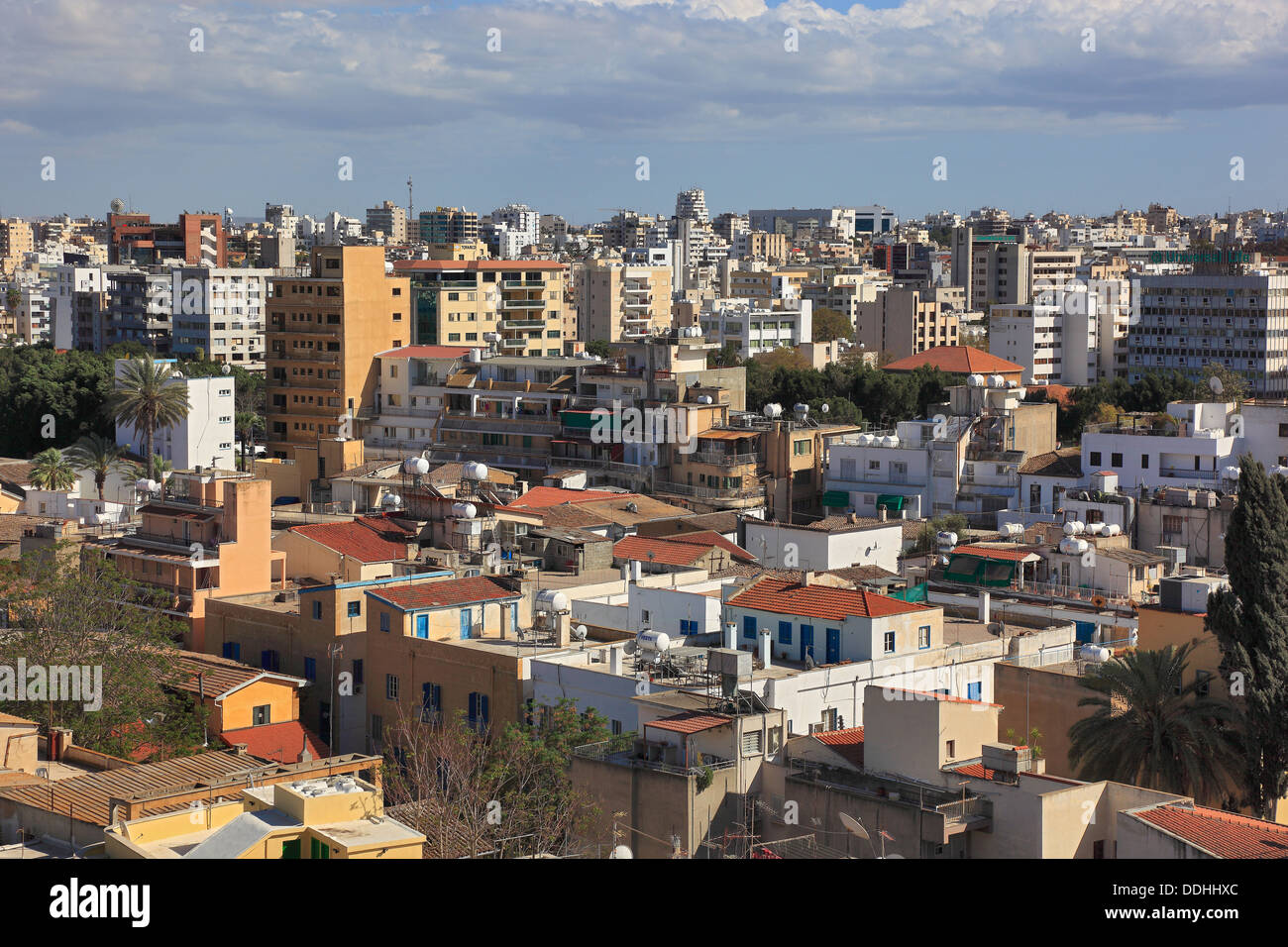 Lefkosia, Nicosia, view to the city, Cyprus Stock Photo - Alamy