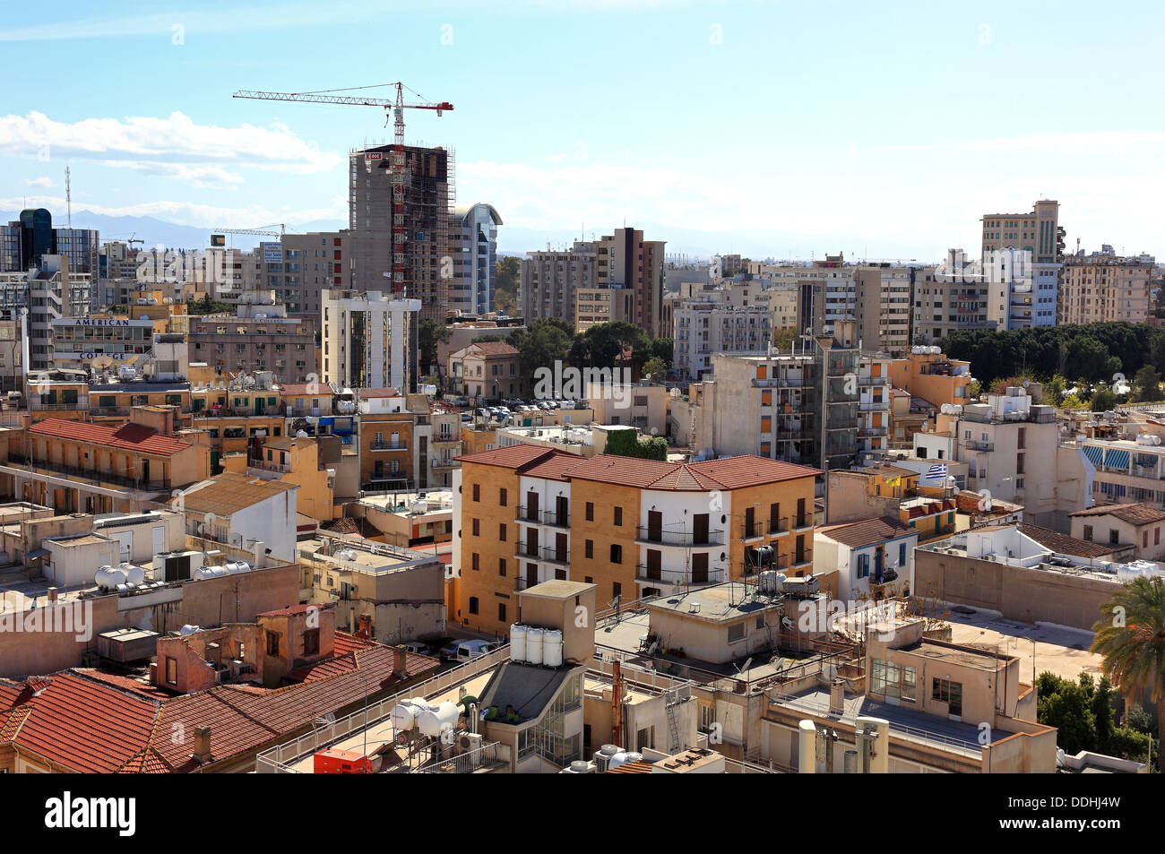 Lefkosia, Nicosia, view to the city, Cyprus Stock Photo - Alamy