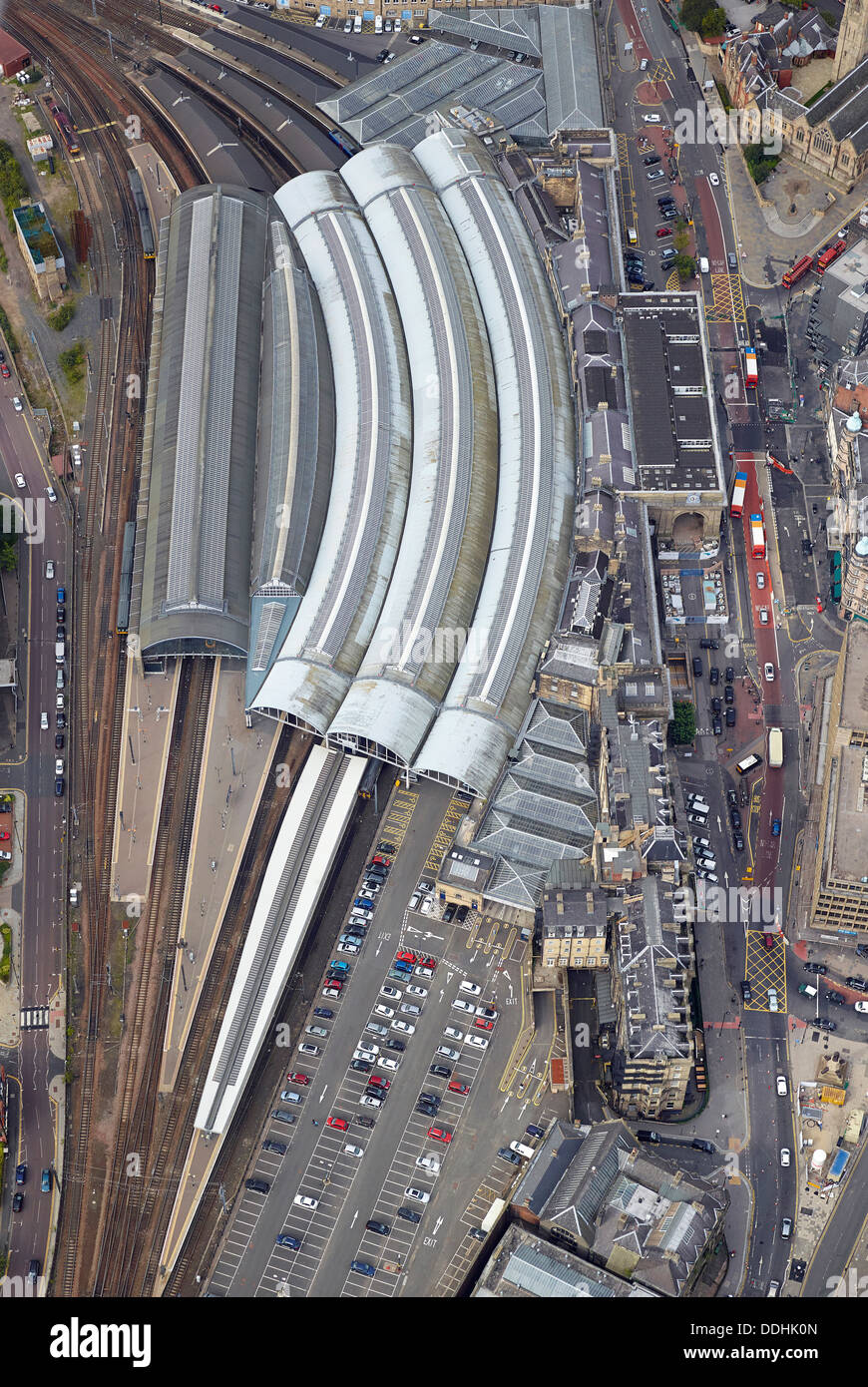 Newcastle Central Station, Newcastle Upon Tyne, North East England, UK ...