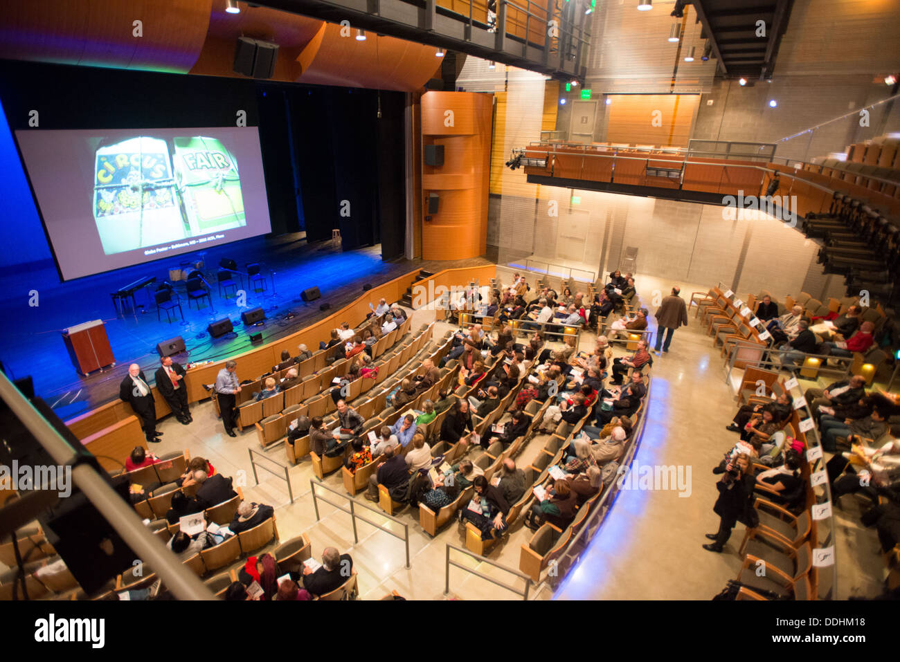 Waiting for a concert hi-res stock photography and images - Alamy