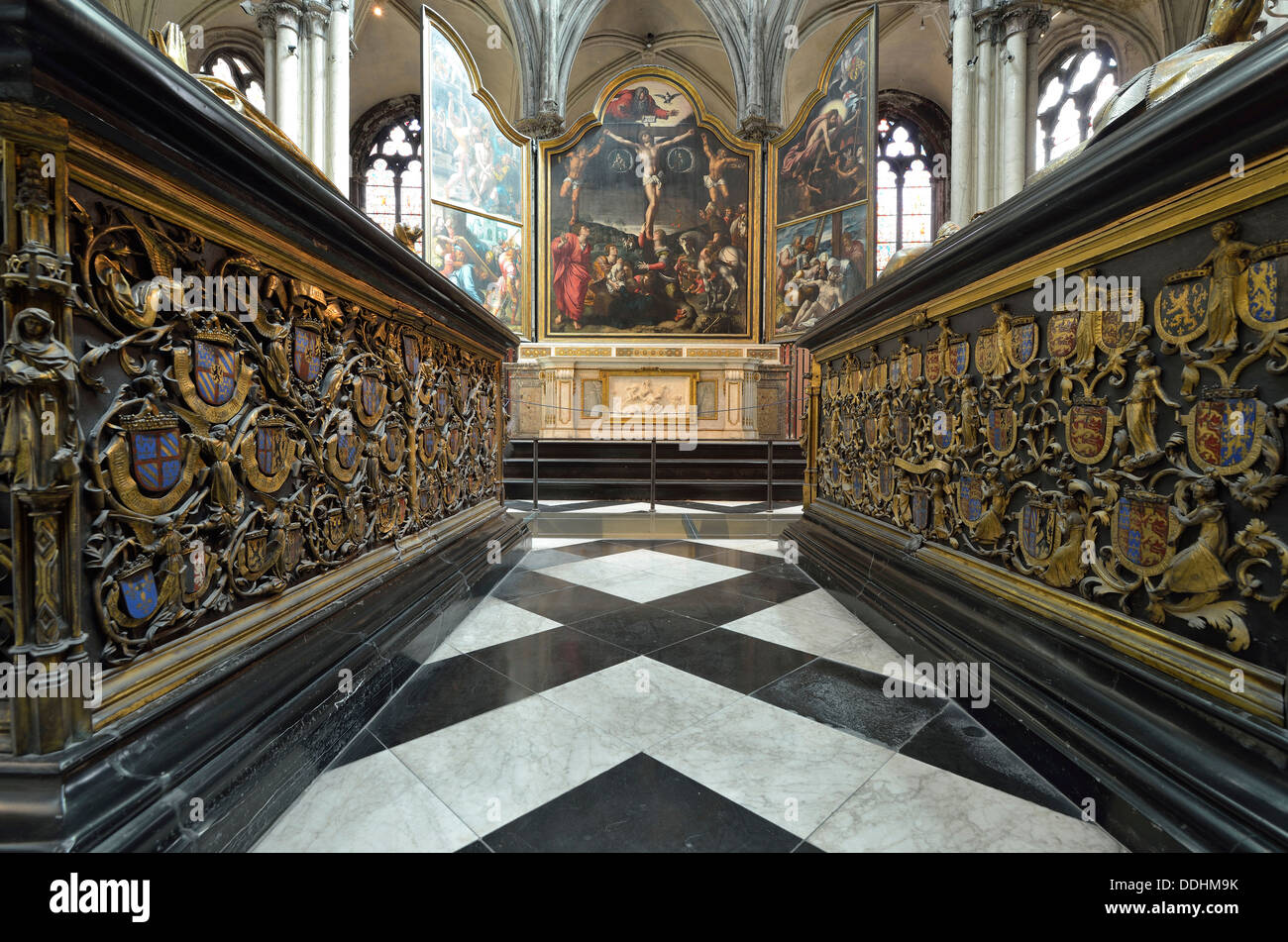 Grave of Mary of Burgundy, by Jan Borman and Renier van Thienen, 1502 ...