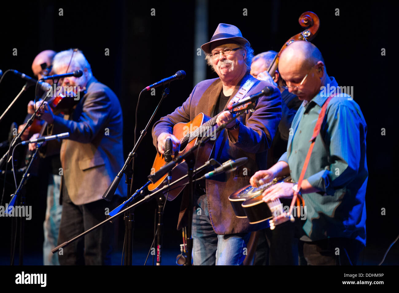 Seldom Scene performs on stage Stock Photo - Alamy