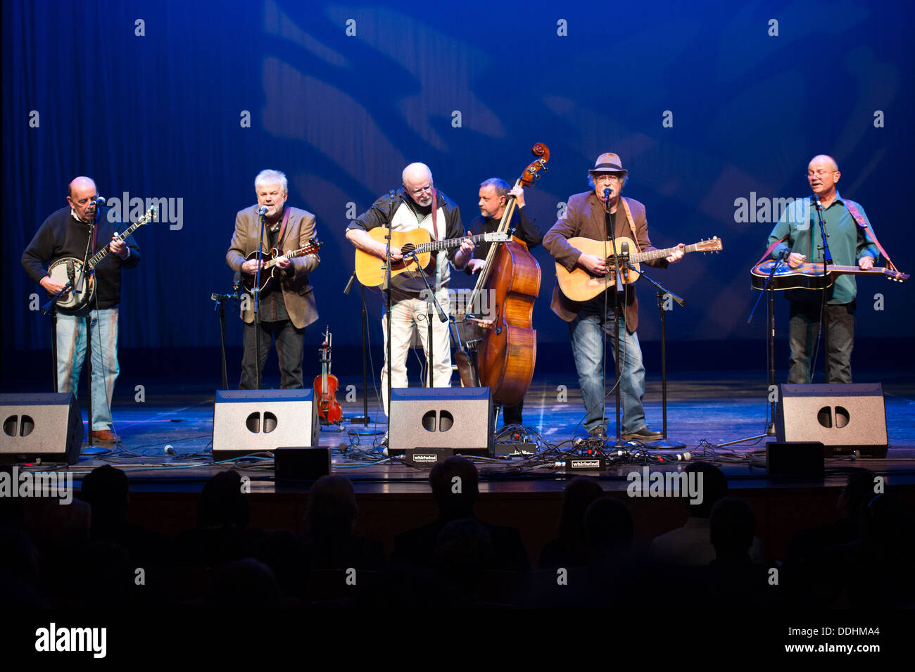 Seldom Scene performs on stage Stock Photo - Alamy