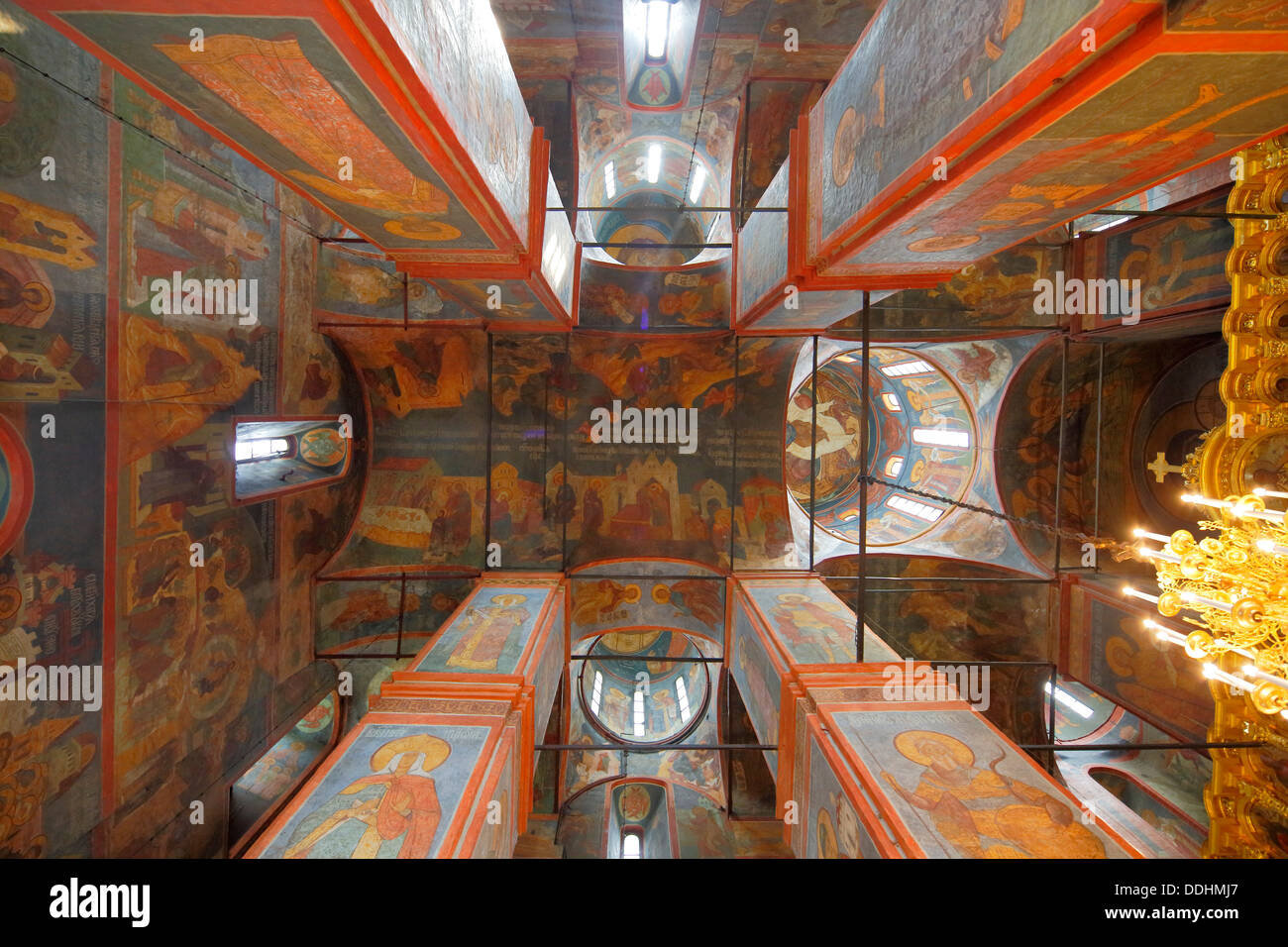 Interior Smolensky Cathedral Novodevichy Monastery High Resolution ...