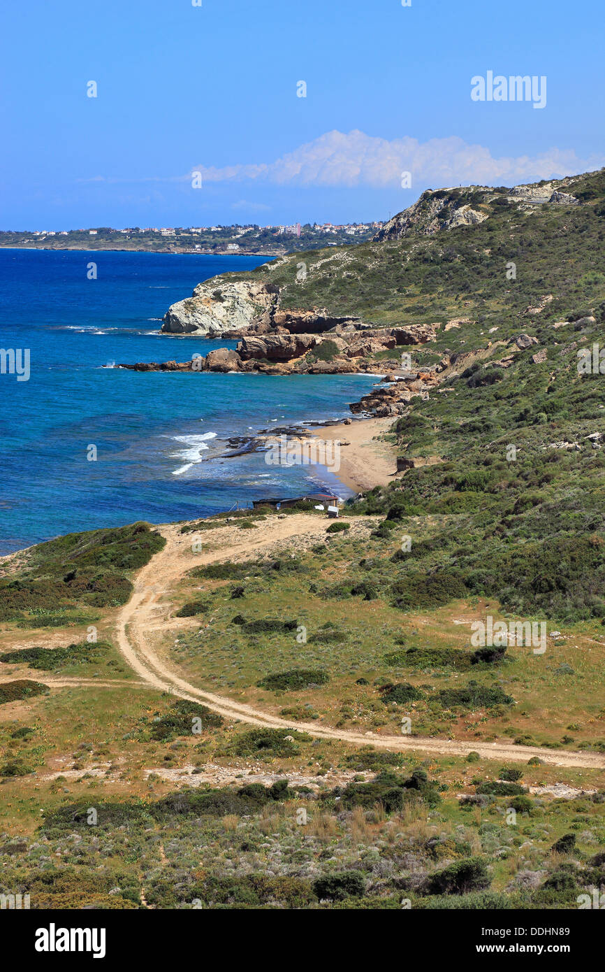 the coast near Lapta, Northern Cyprus Stock Photo - Alamy