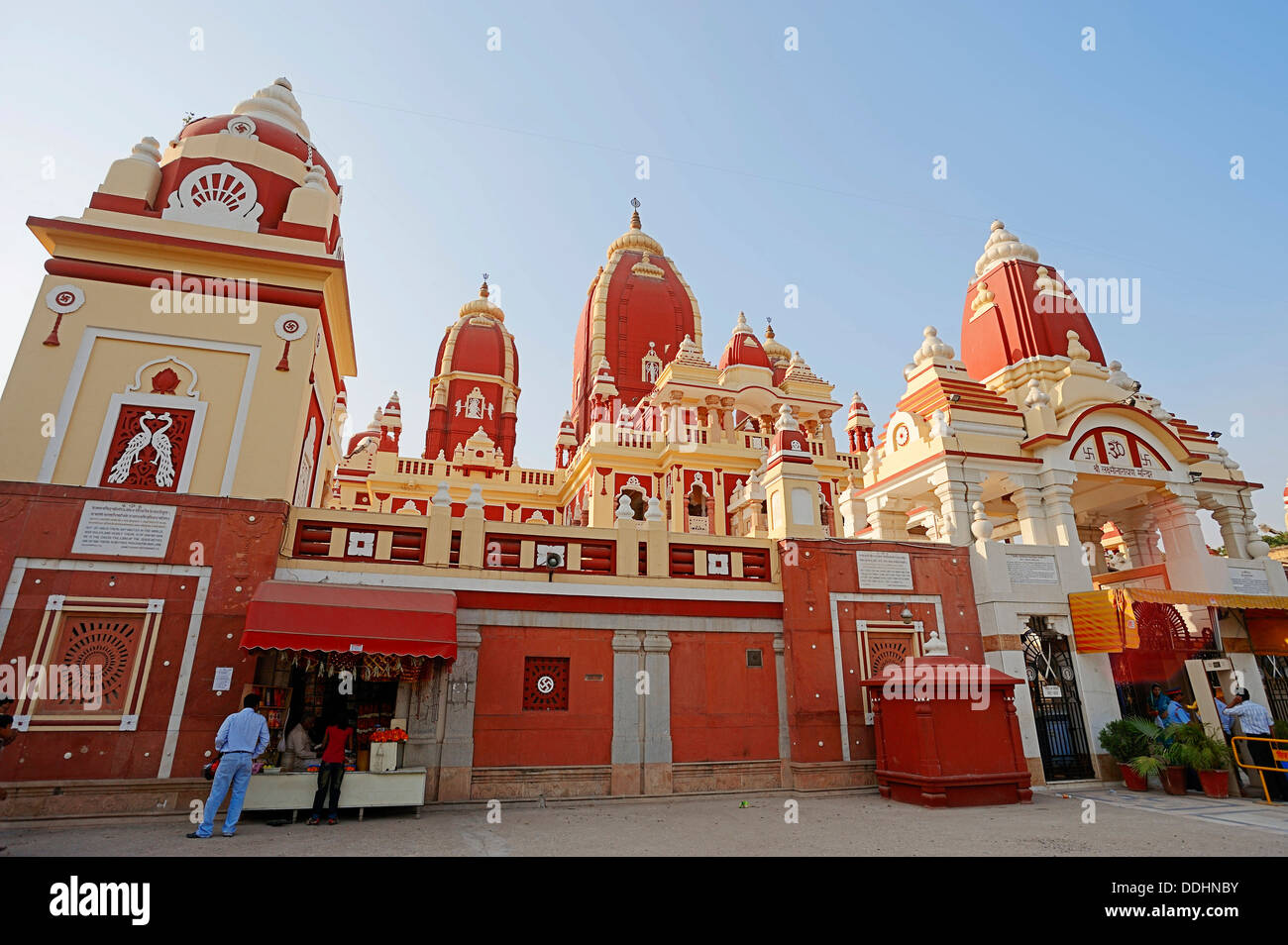 Laxminarayan Temple or Birla Mandir Temple Stock Photo - Alamy
