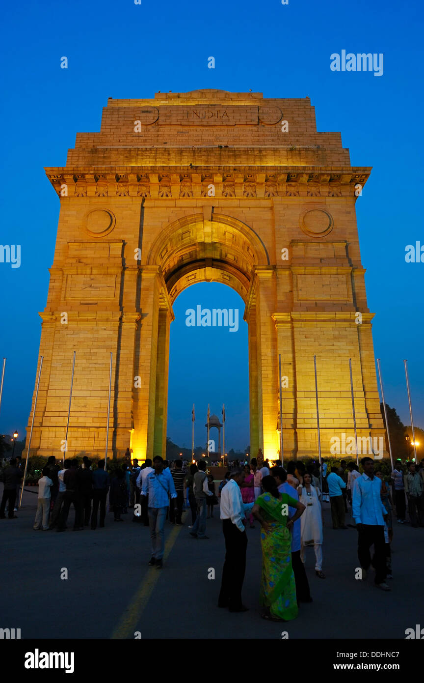 India gate sir edwin lutyens hi-res stock photography and images - Alamy
