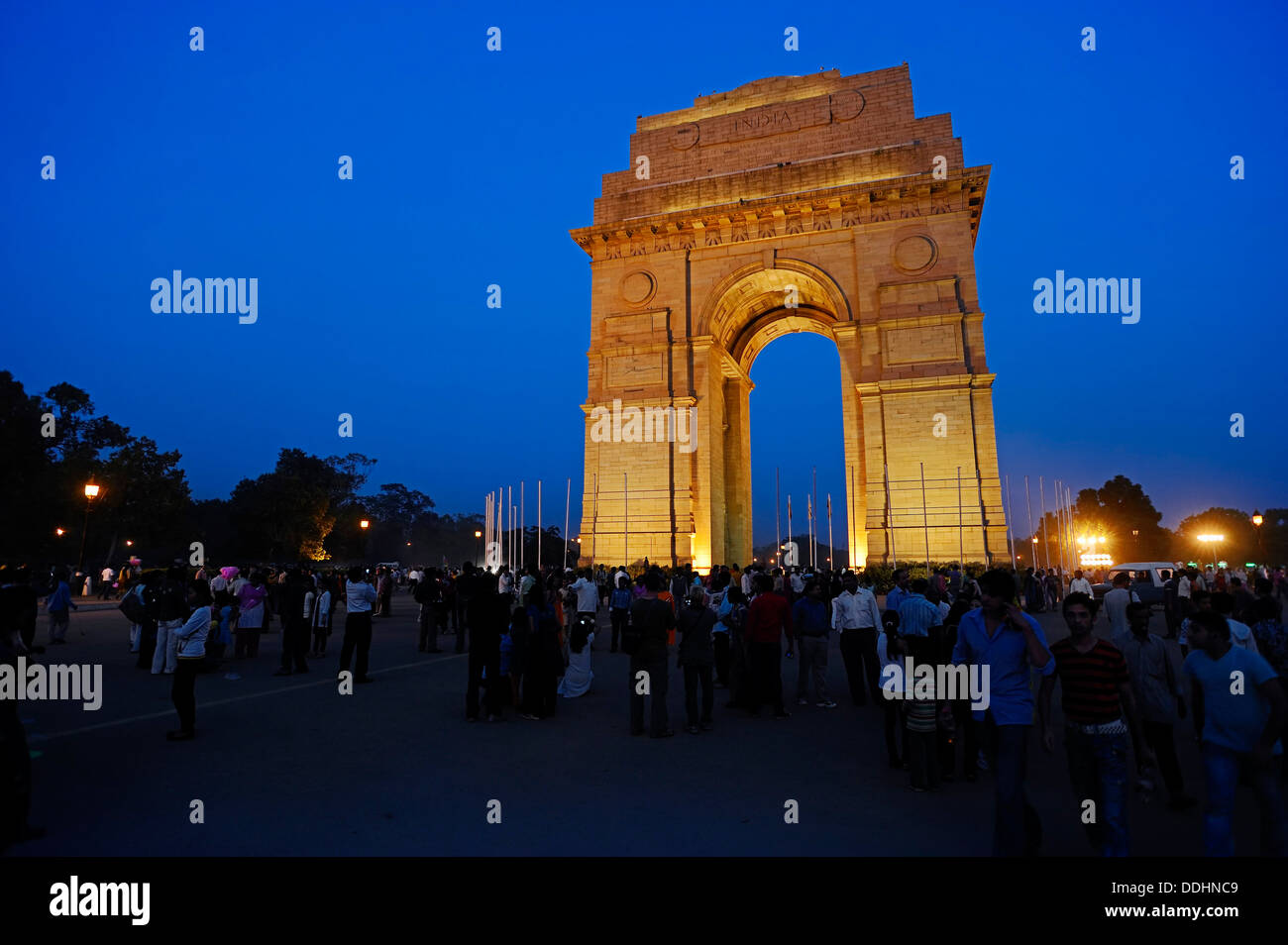 India Gate or All India War Memorial Arch by Sir Edwin Landseer Lutyens ...