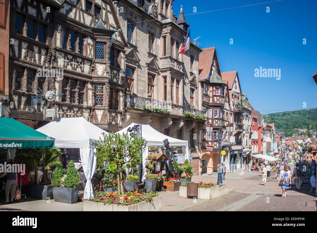 Katz restaurant in the pedestrian zone Stock Photo - Alamy