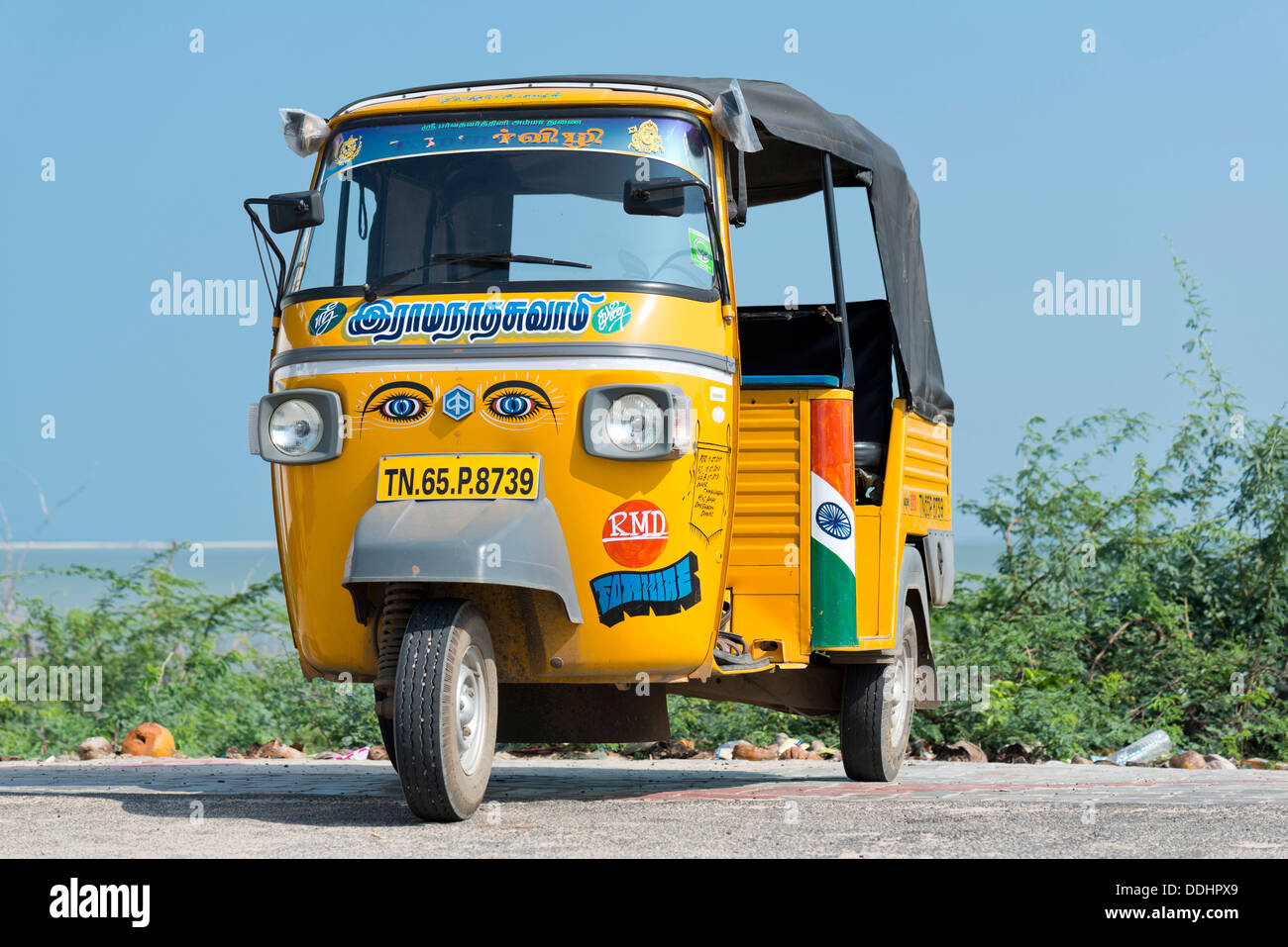 Tamil nadu parking parks park rameswaram rickshaws rickshaw taxis hi ...