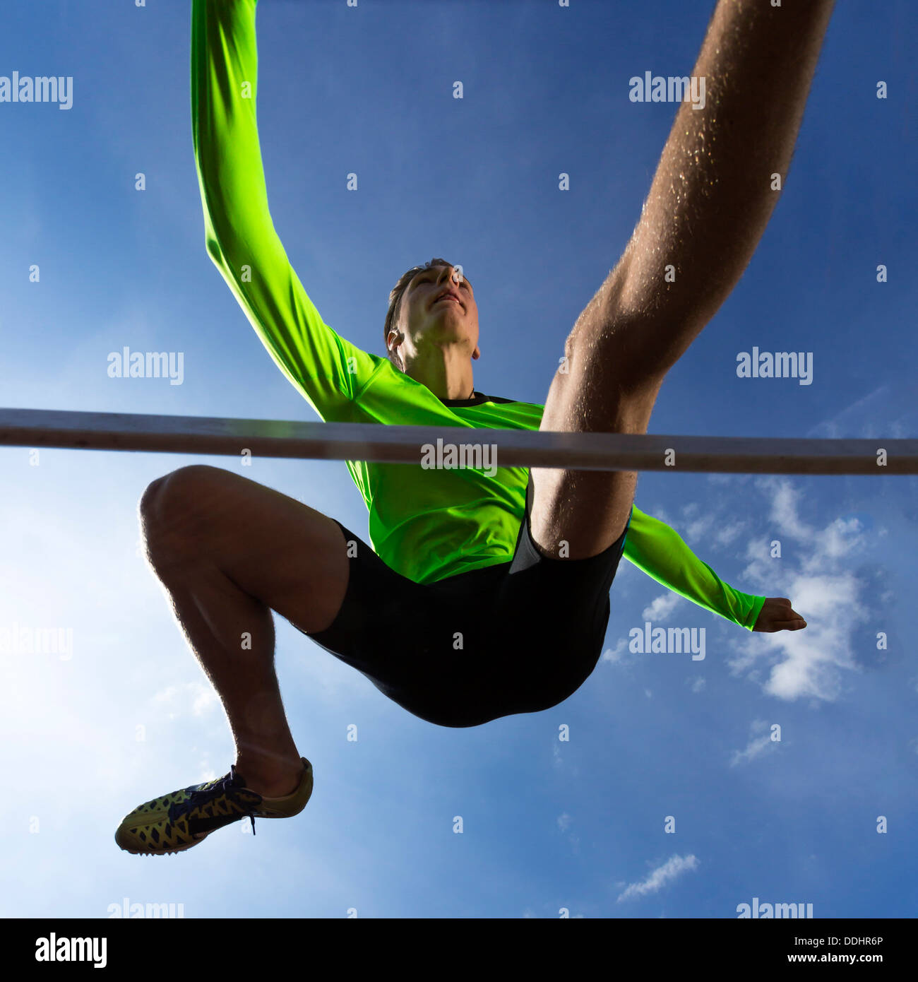 Man Jumping Hurdle High Resolution Stock Photography and Images - Alamy