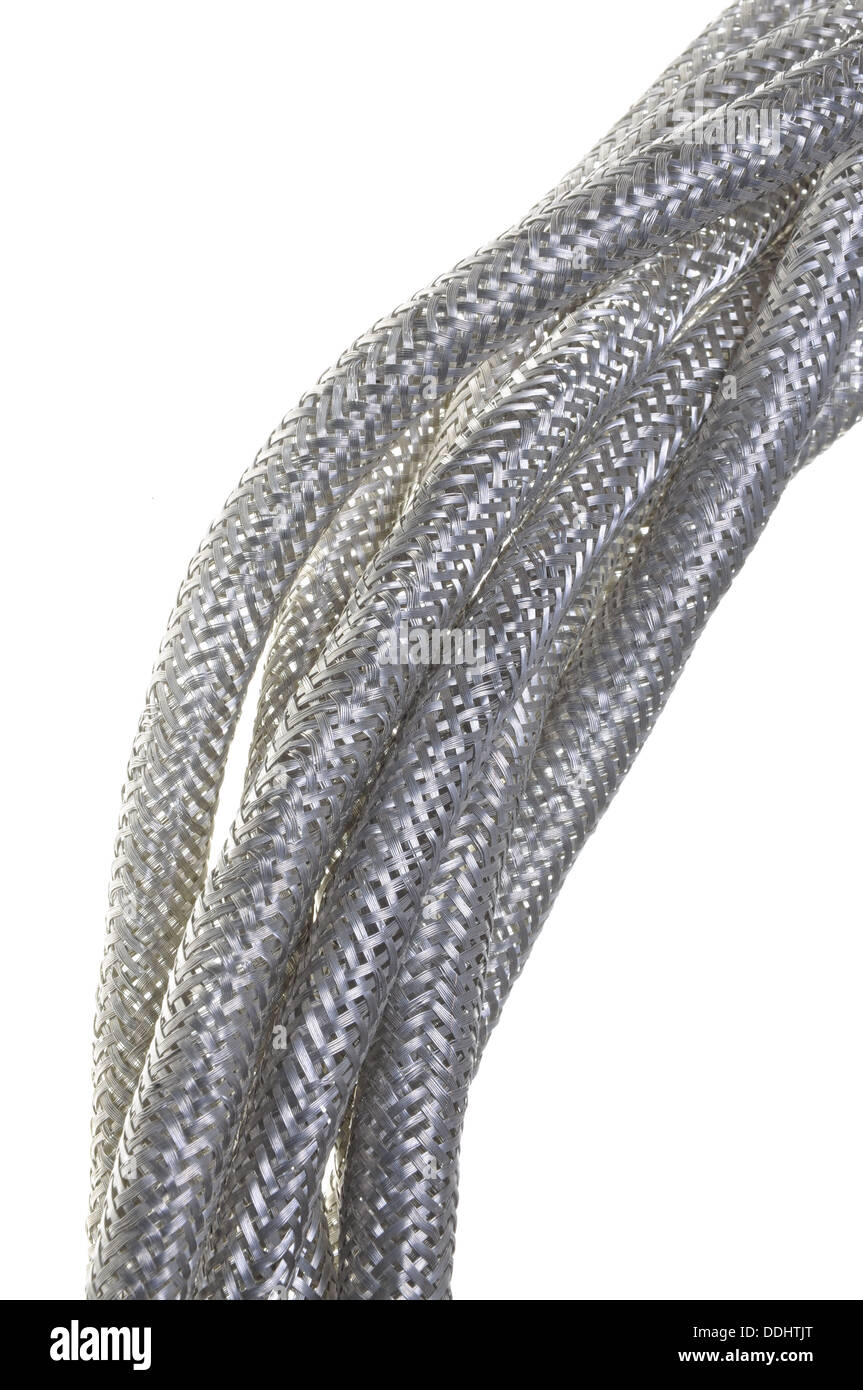 Stainless steel braid Stock Photo - Alamy