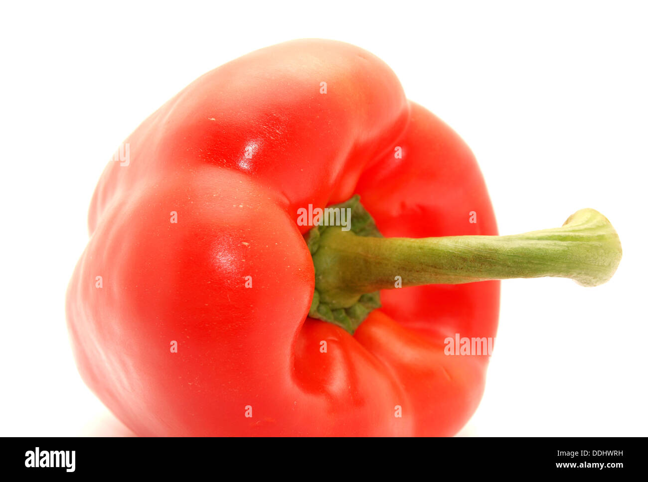 Pepper on a white background Stock Photo - Alamy