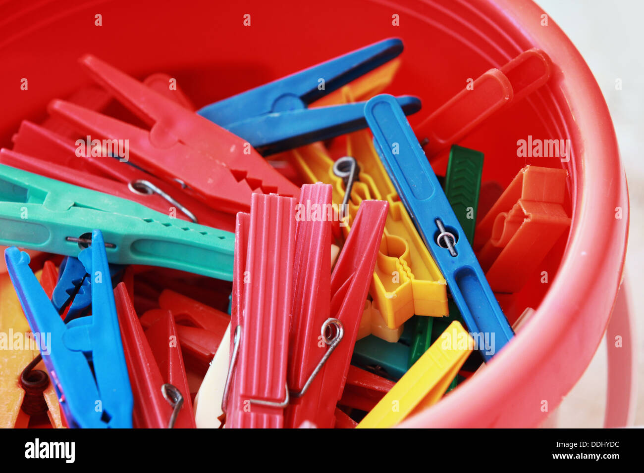 Plastic clothespins hi-res stock photography and images - Alamy