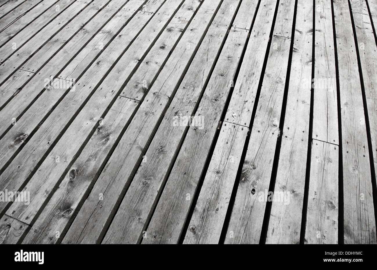 Outdoor white wooden floor background texture Stock Photo - Alamy
