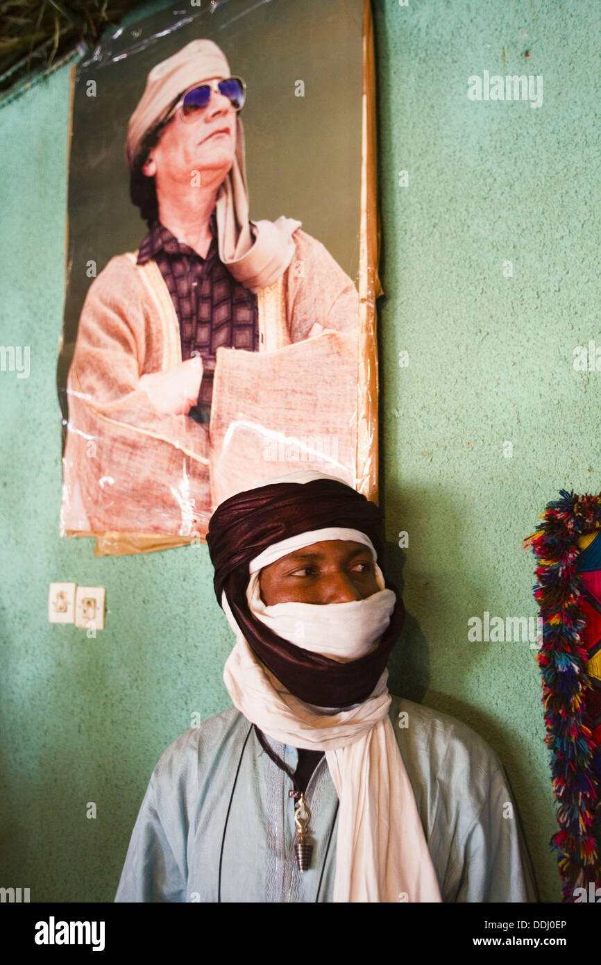 Muammar al gaddafi portrait hi-res stock photography and images - Alamy