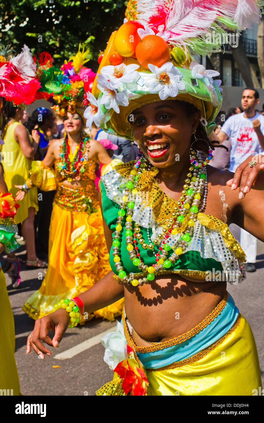Notting Hill carnival-London Stock Photo - Alamy