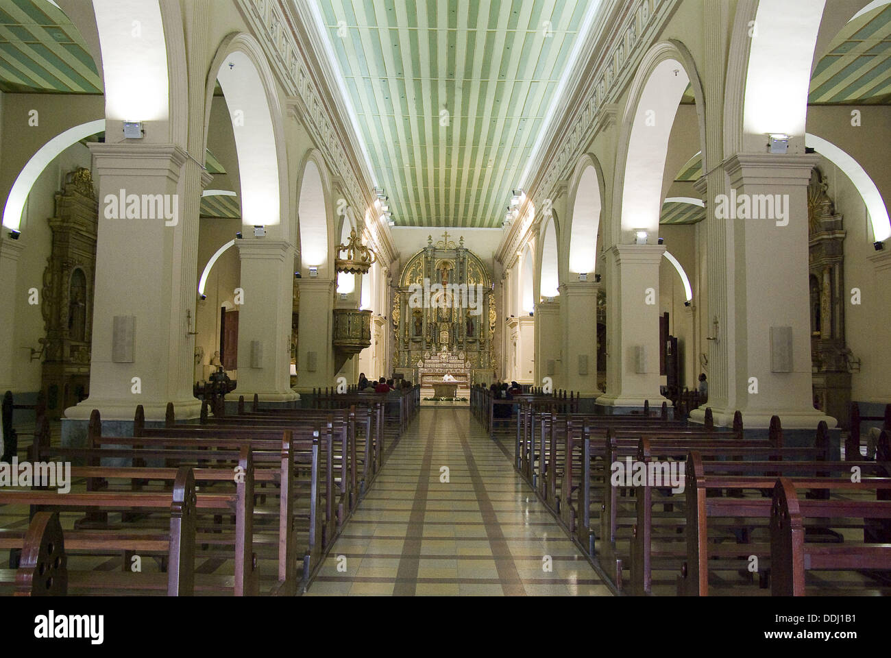 Paraguay.Asunción city. Metropolitan Cathedral of Our Lady of Asunción ...