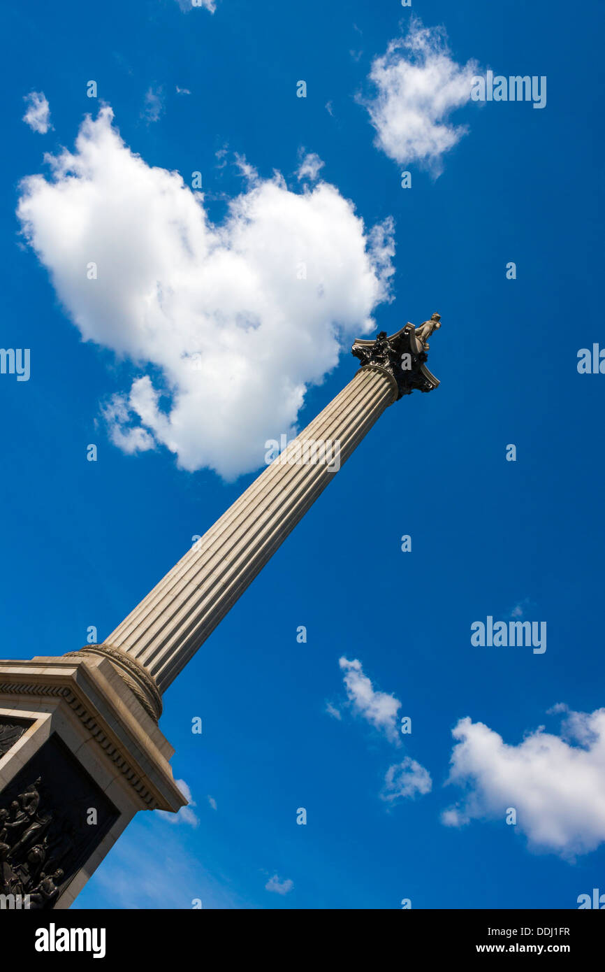 Nelson's Column, London Stock Photo - Alamy