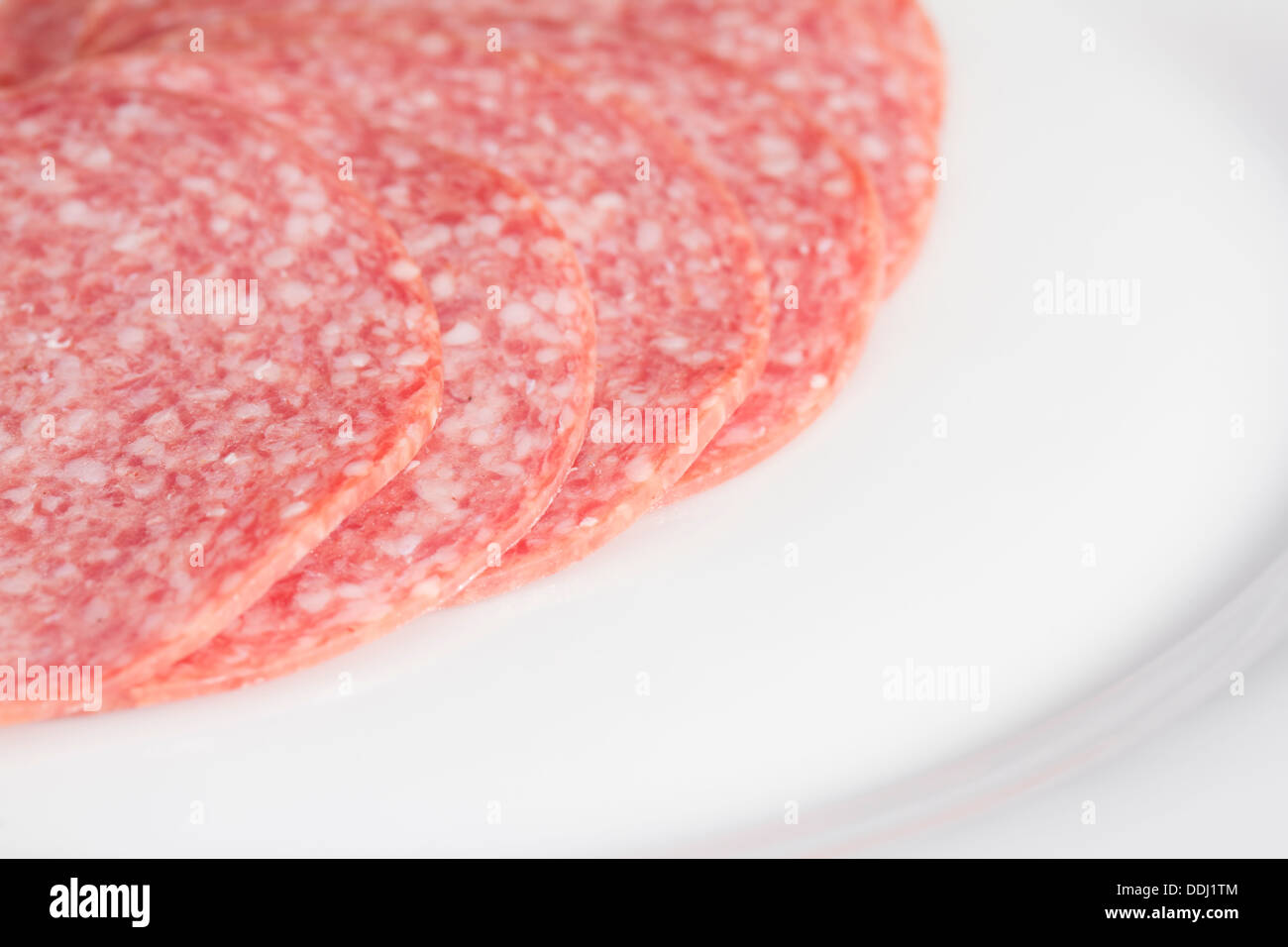 Salami pieces hi-res stock photography and images - Alamy