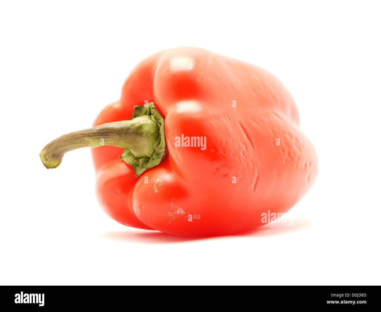Pepper on a white background Stock Photo - Alamy