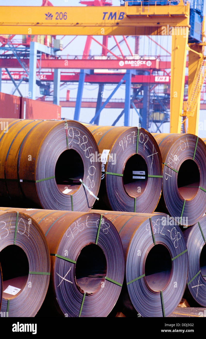 Hot rolled coil steel hi-res stock photography and images - Alamy