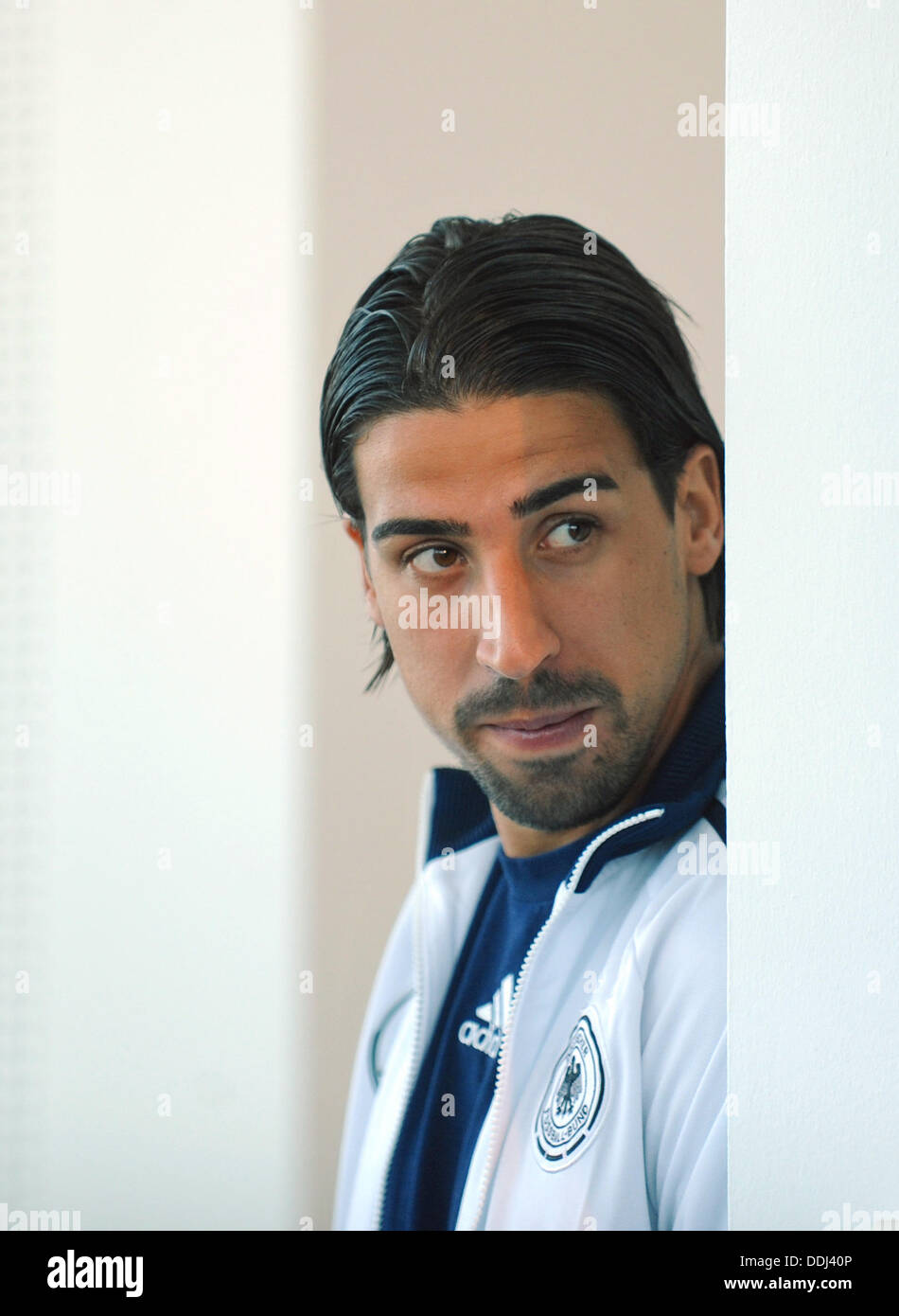 German national soccer player Sami Khedira is pictured at a press ...