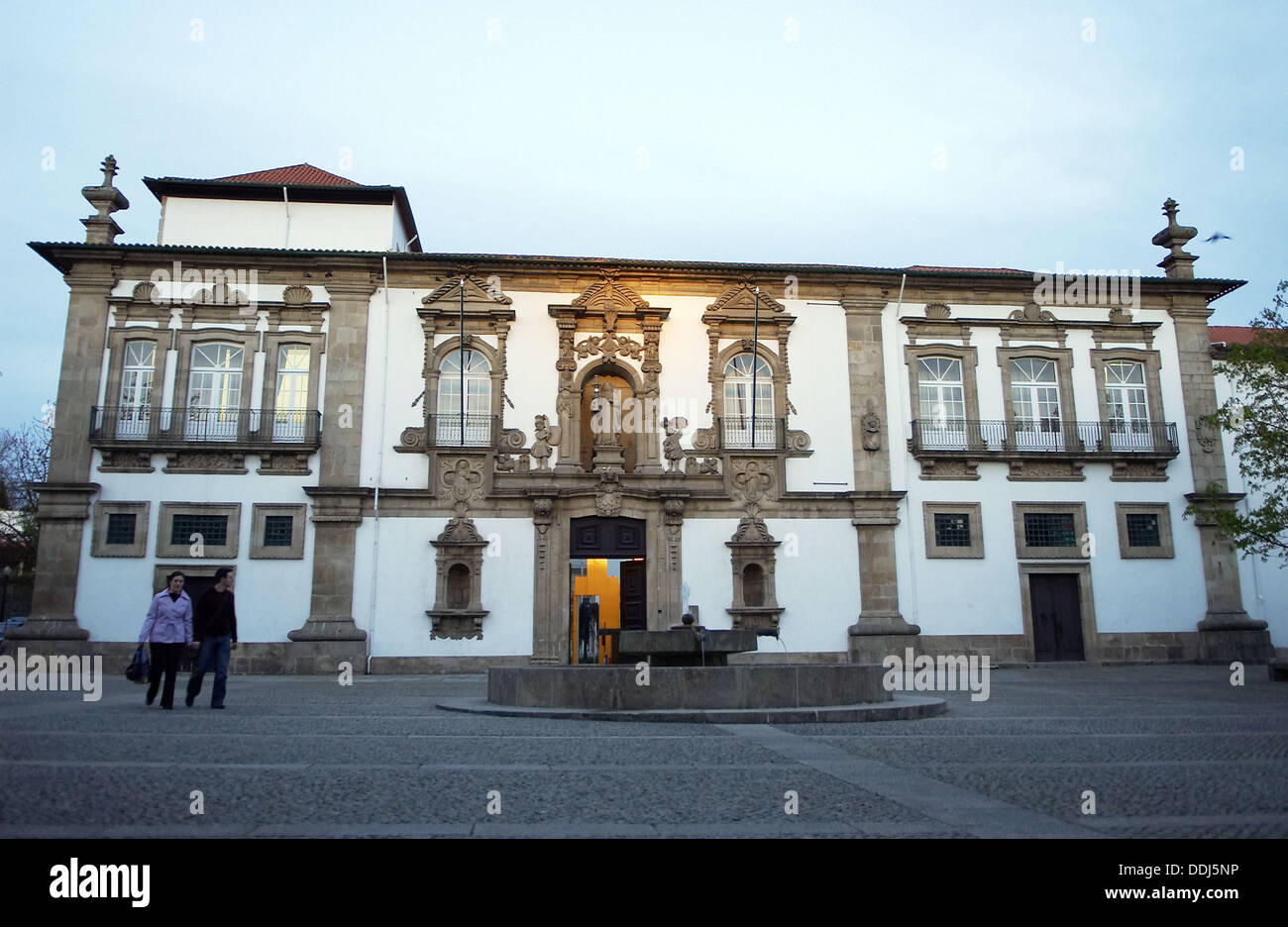 Santa Clara convent, City Hall of Guimarães. Minho, Portugal Stock ...