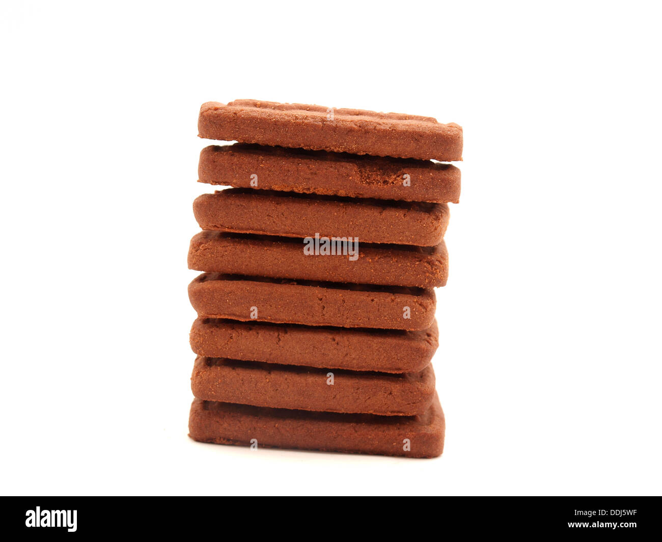 Cookies on a white background Stock Photo - Alamy