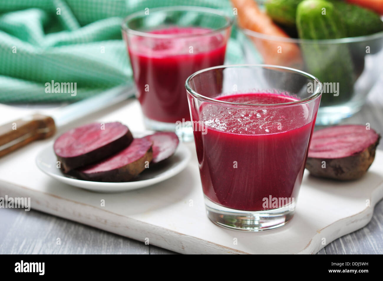 Beetroot juice drink hi-res stock photography and images - Alamy