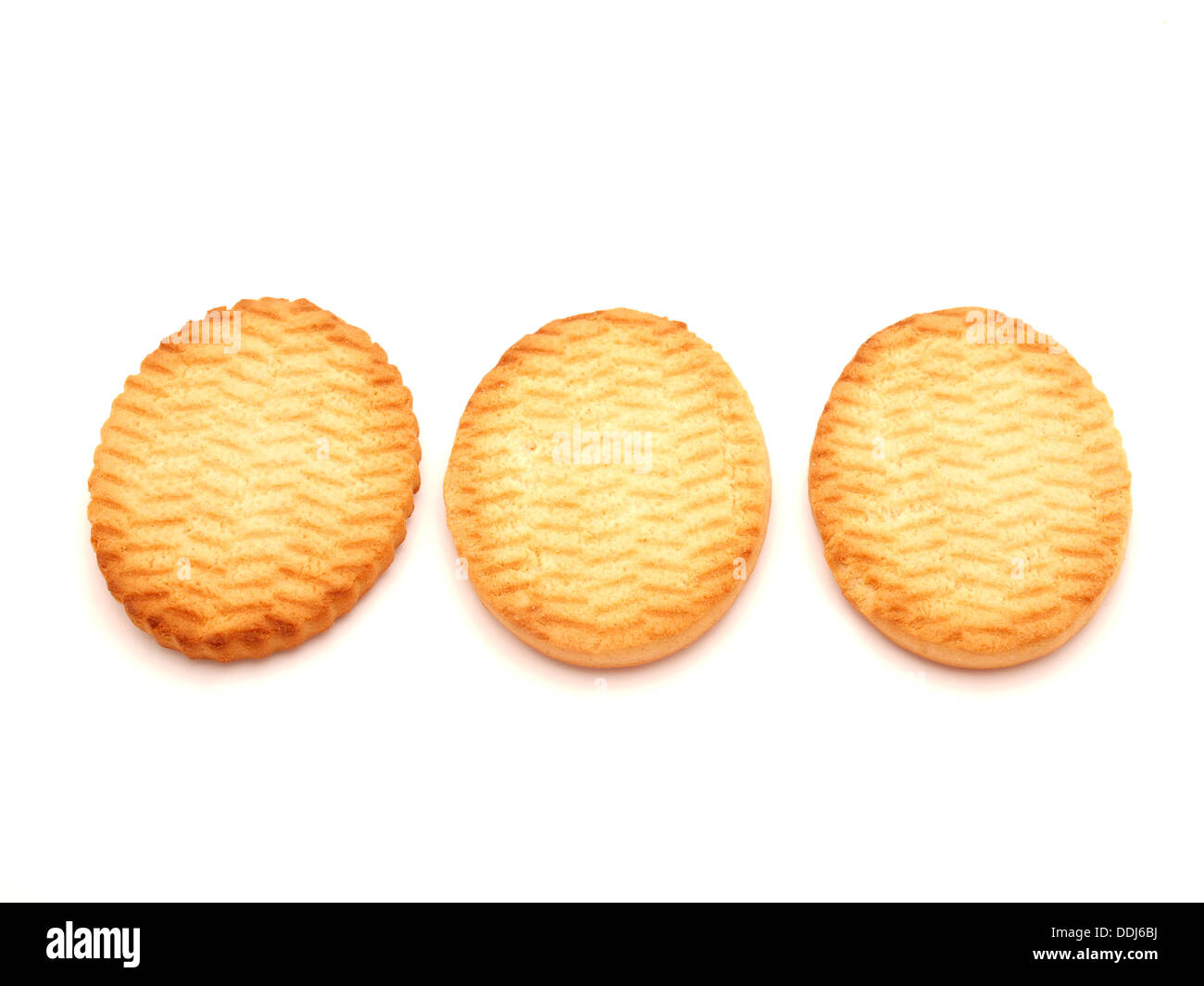 Cookies on a white background Stock Photo - Alamy