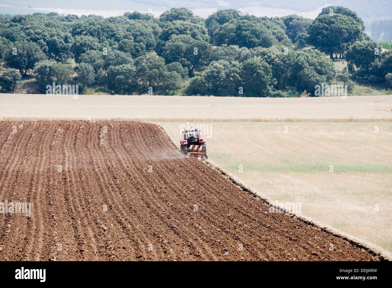 Ploughing of land hi-res stock photography and images - Alamy