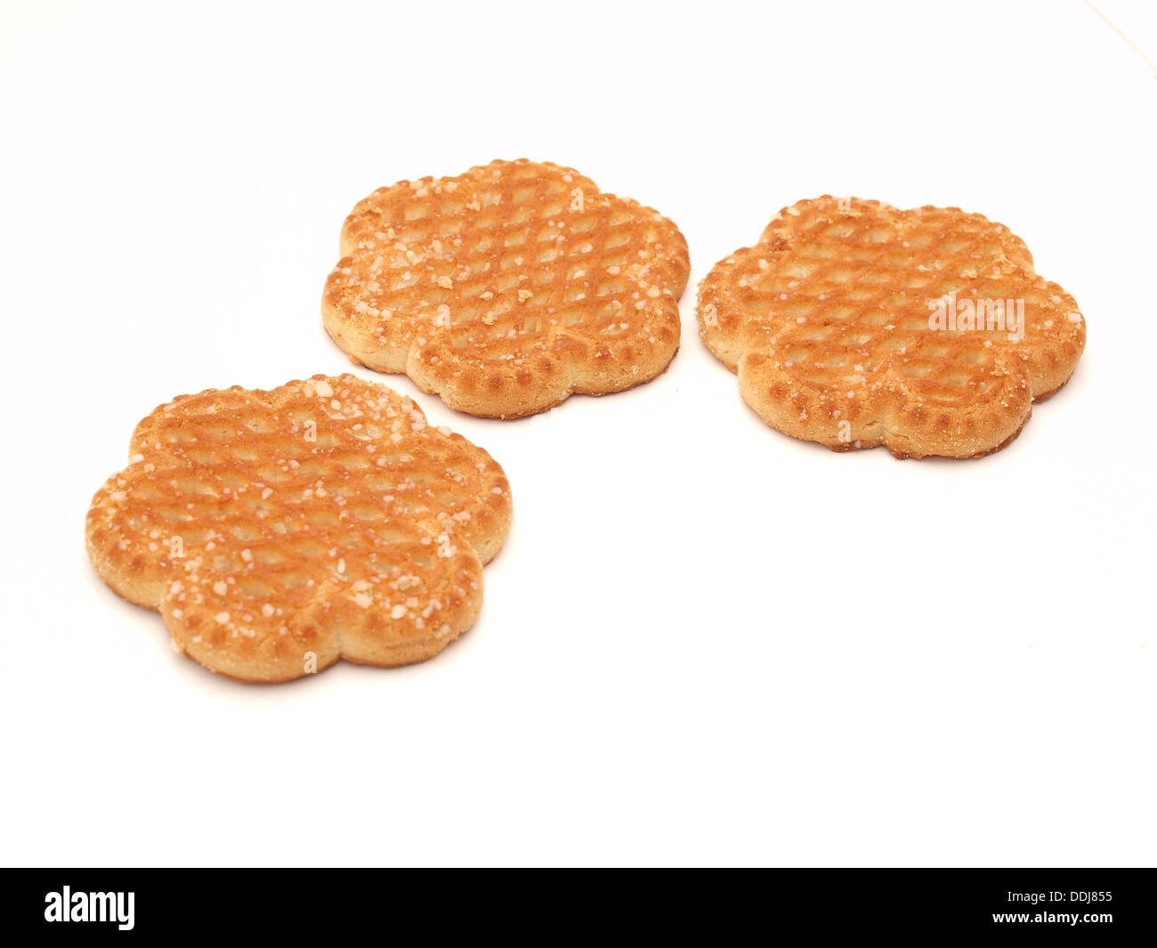 Cookies on a white background Stock Photo - Alamy