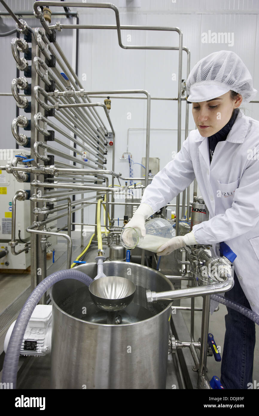 Milk pasteurization plant hi-res stock photography and images - Alamy