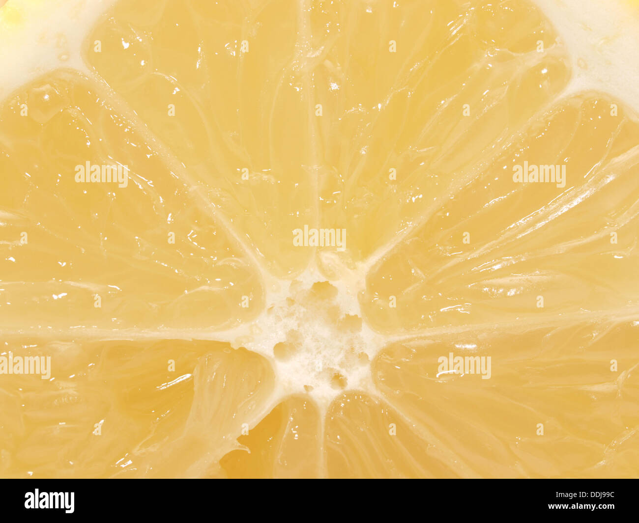 Pulp of a lemon Stock Photo - Alamy