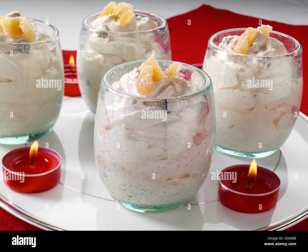 Syllabub glasses hi-res stock photography and images - Alamy