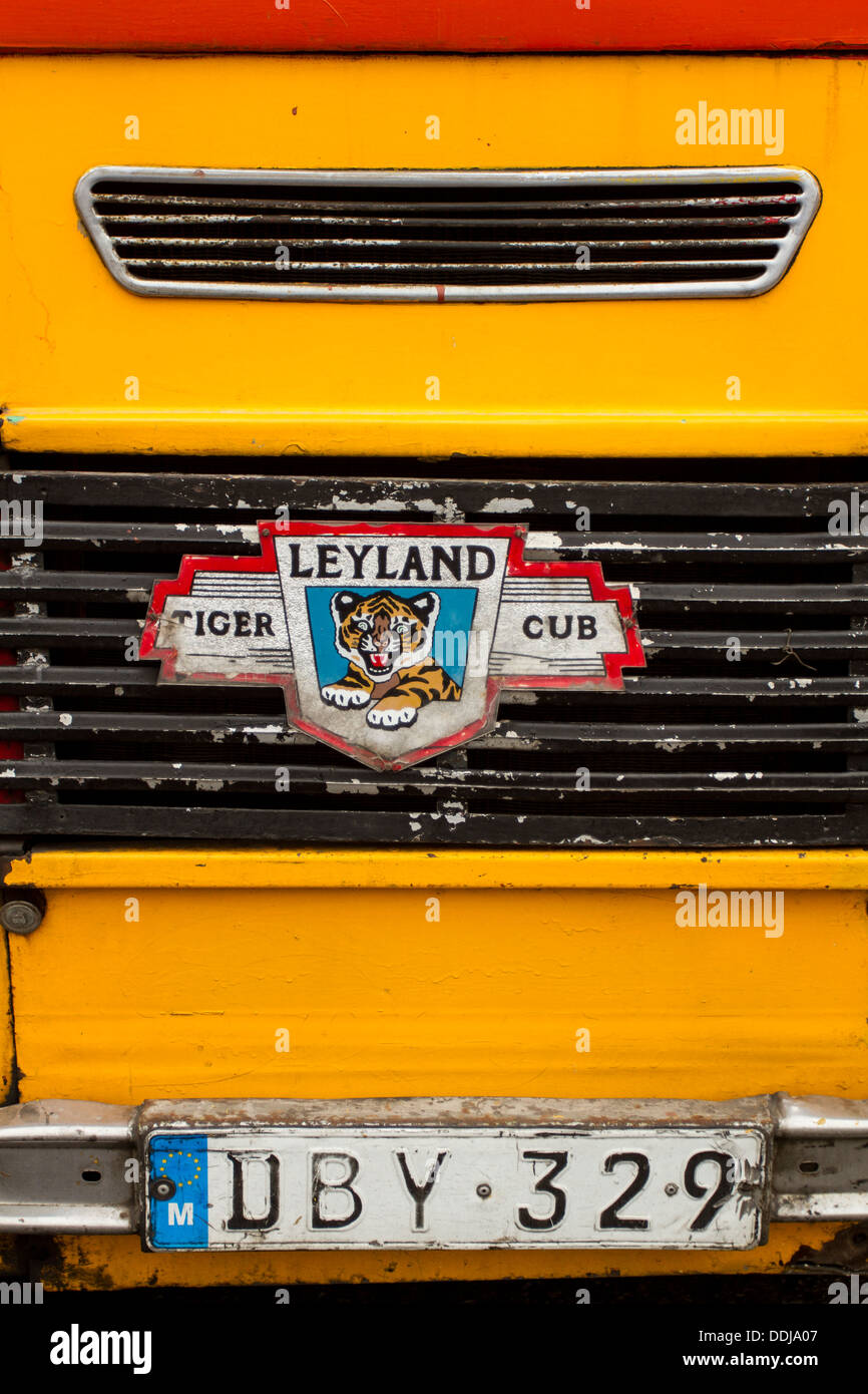 Valletta bus station, Malta Stock Photo - Alamy