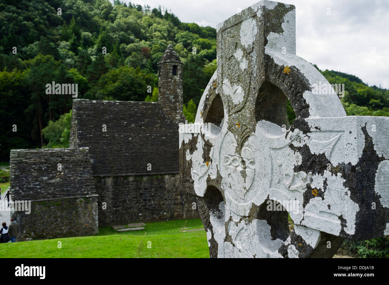 St kevins church glendalough wicklow hi-res stock photography and ...
