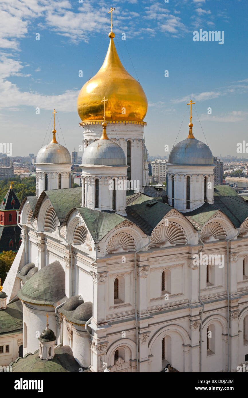 Moscow cathedral archangel hi-res stock photography and images - Alamy