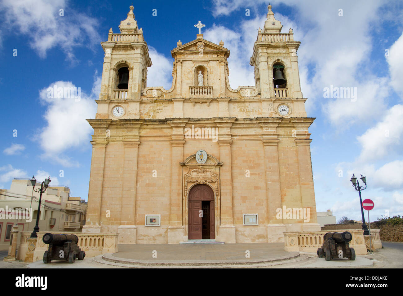 Cathedral of Zebbug, Gozo island, Malta Stock Photo - Alamy
