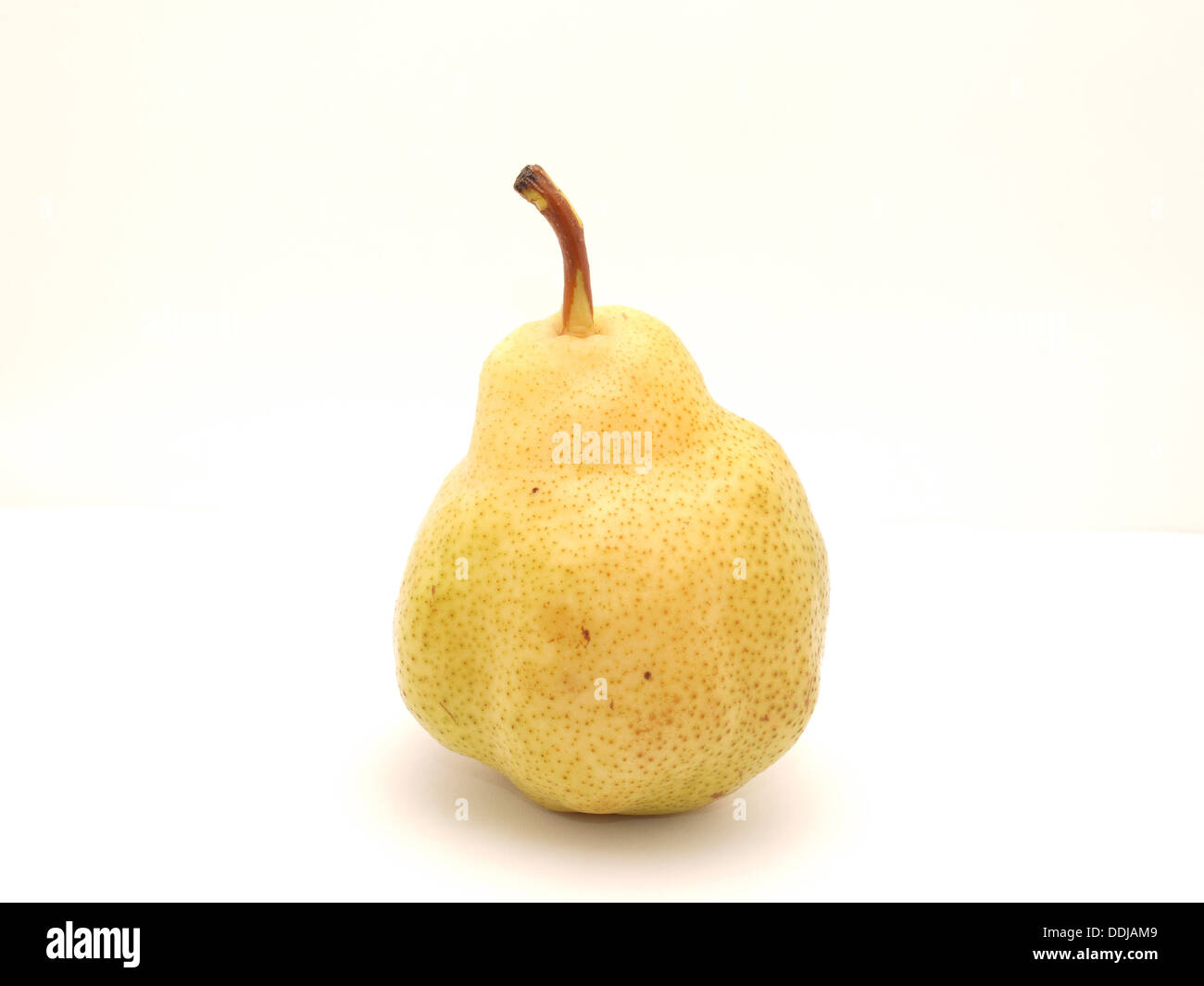 Pear on a white background Stock Photo - Alamy