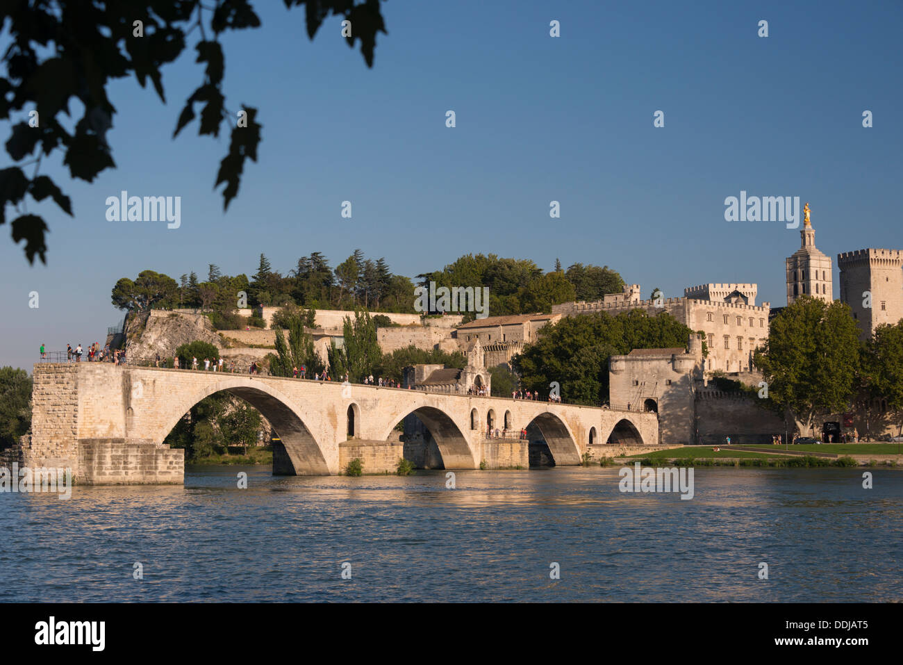 Saint Bénezet bridge, Avignon refered to in the song, "Sur le pont d ...