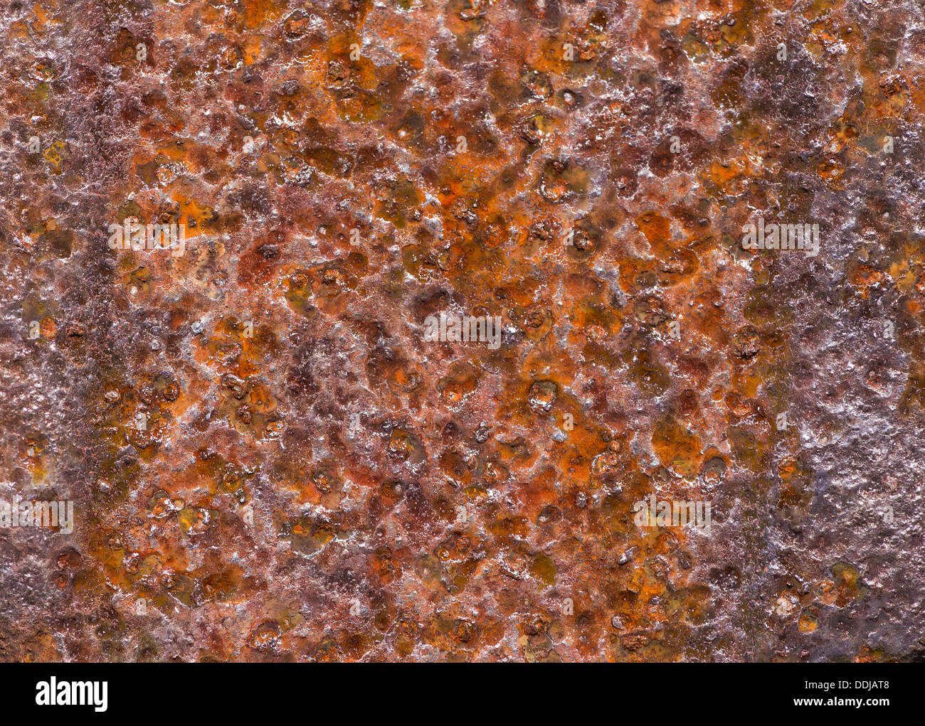 an orange rusted metal surface extremely weathered Stock Photo - Alamy